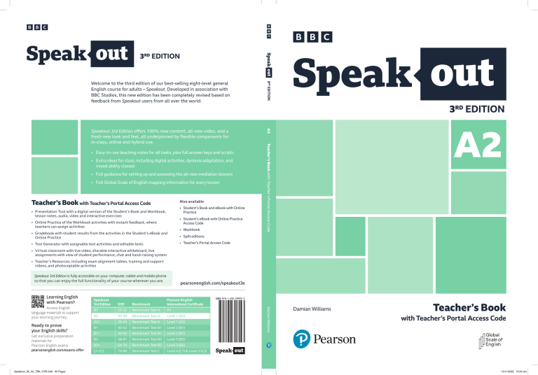 Speakout 3rd Edition A2 Teacher's Book