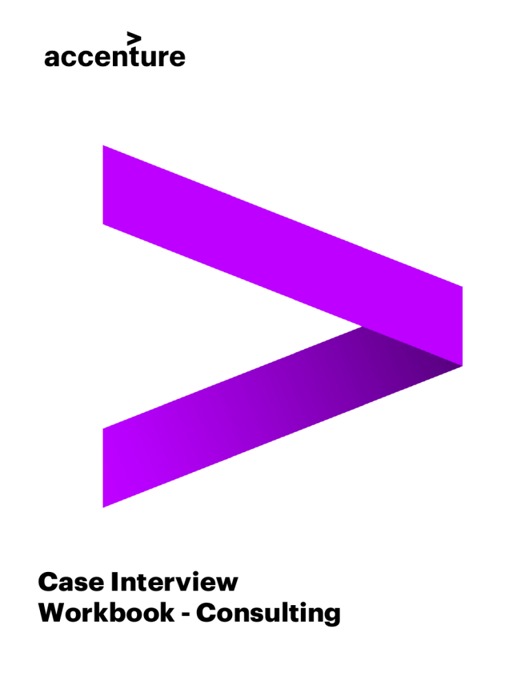 Case Interview Workbook - Consulting Preparation