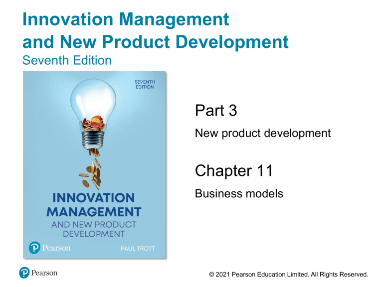 Business Models: Innovation & New Product Development