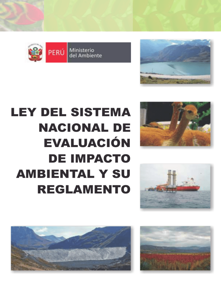 Ley del SEIA: Ley de Evaluación de Impacto Ambiental de Perú