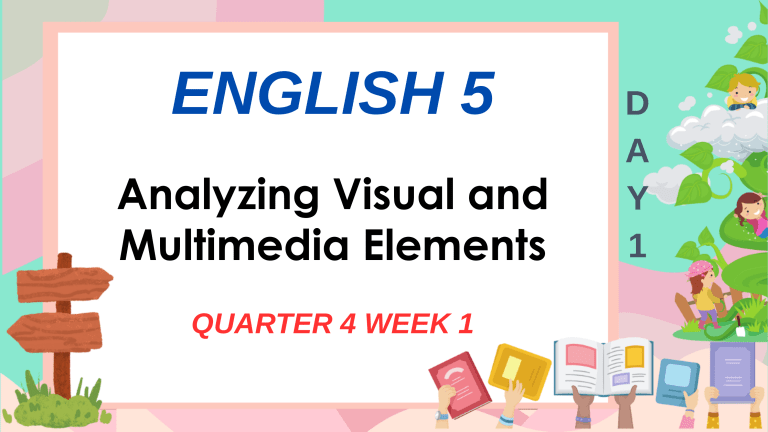 English 5: Analyzing Visual & Multimedia Elements