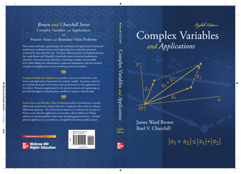 Complex Variables and Applications Textbook