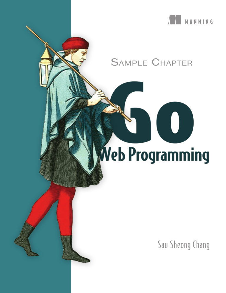 Go Web Programming: Sample Chapter