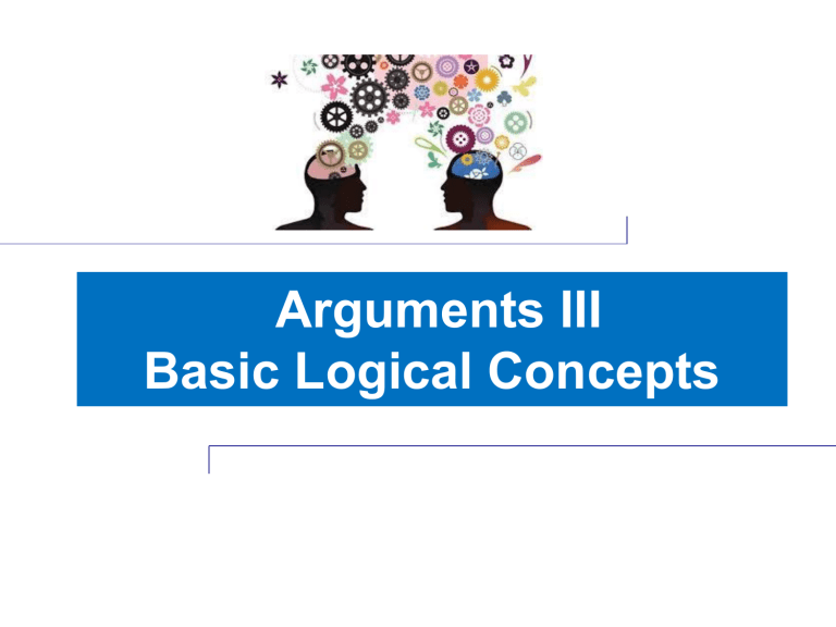 Deductive & Inductive Arguments: Logic Concepts
