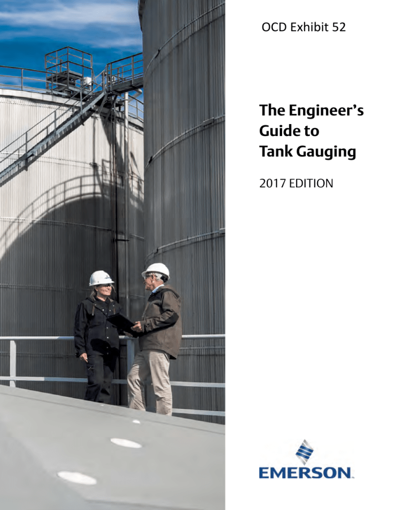 Tank Gauging: The Engineer's Guide (2017 Edition)