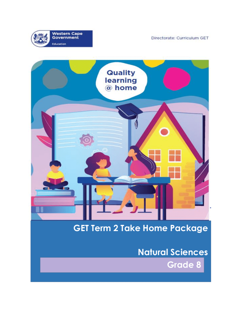 Grade 8 Natural Sciences: Atoms & Density Take Home Package