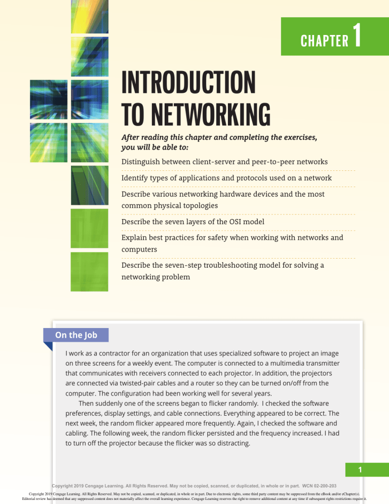Introduction to Networking: Models, Topologies, and Troubleshooting