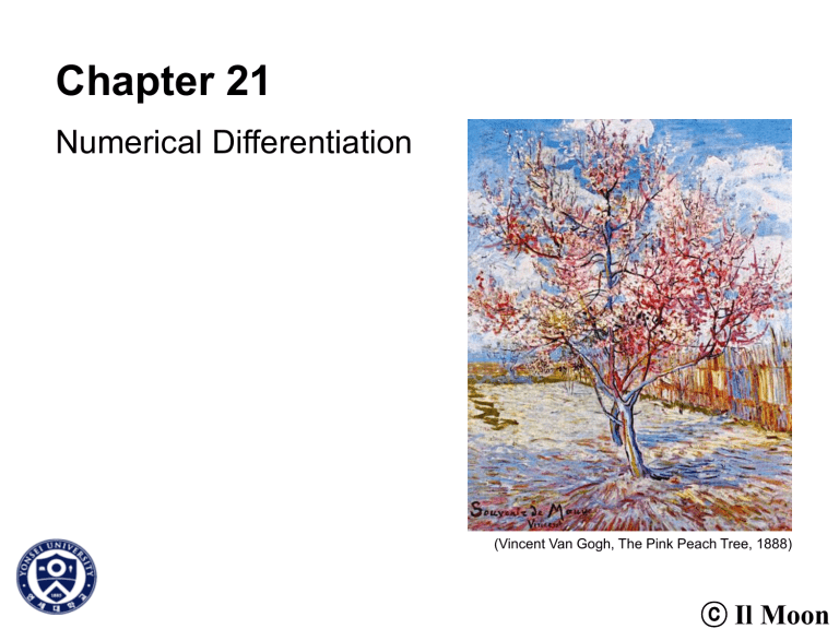Numerical Differentiation Methods: Presentation