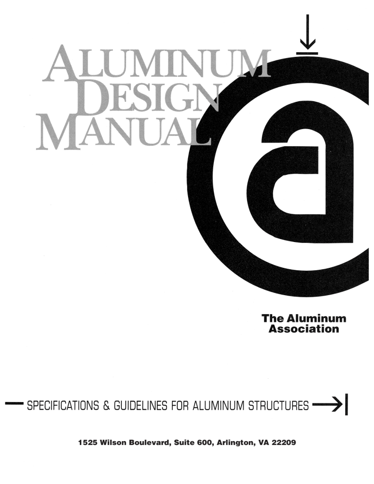 Aluminum Structures Specification: Allowable Stress Design