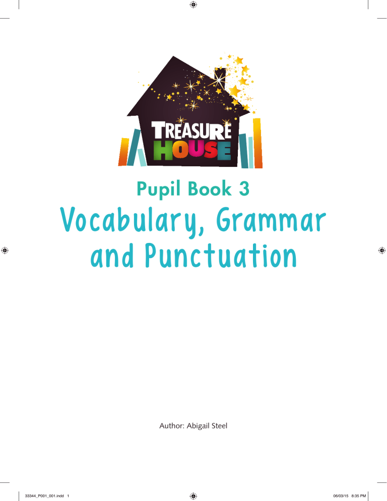 Vocabulary, Grammar, and Punctuation Pupil Book