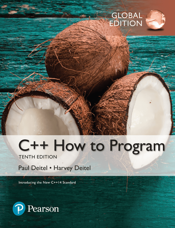 C++ How to Program 10th Edition by Deitel & Deitel - Global Edition