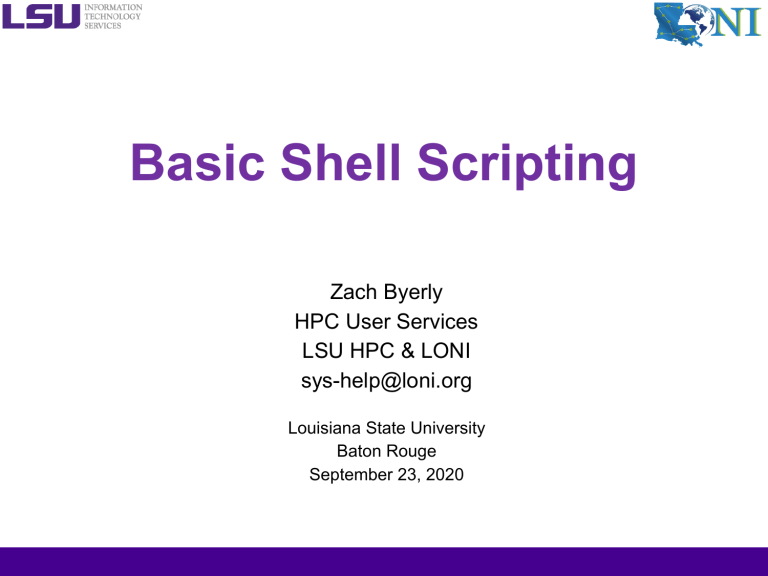 Basic Shell Scripting: Linux Command Line Automation