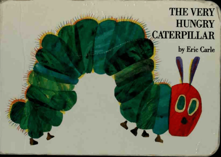 The Very Hungry Caterpillar: Reading Comprehension Questions