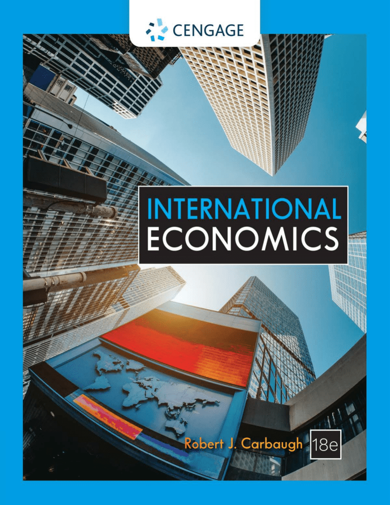 International Economics Textbook: Trade, Finance, & Globalization