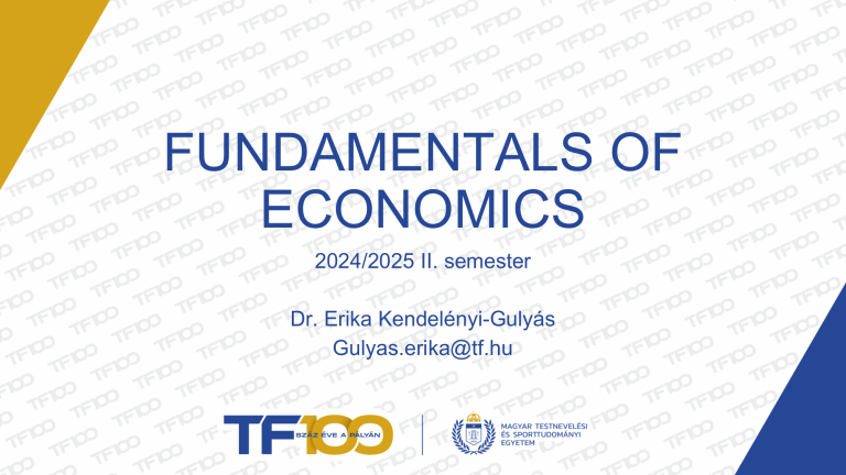 Fundamentals of Economics Presentation