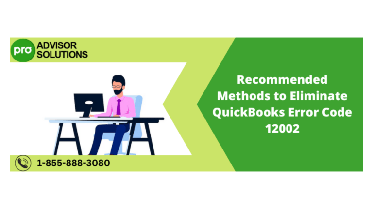Fix QuickBooks Error 12002: Troubleshooting Guide