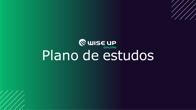 Plano de Estudos Wise Up Online: Guia de Aprendizagem de Inglês