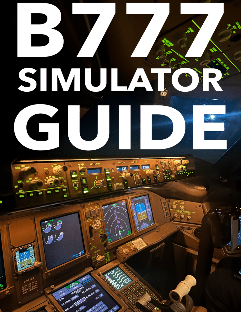 Boeing 777 Simulator Guide