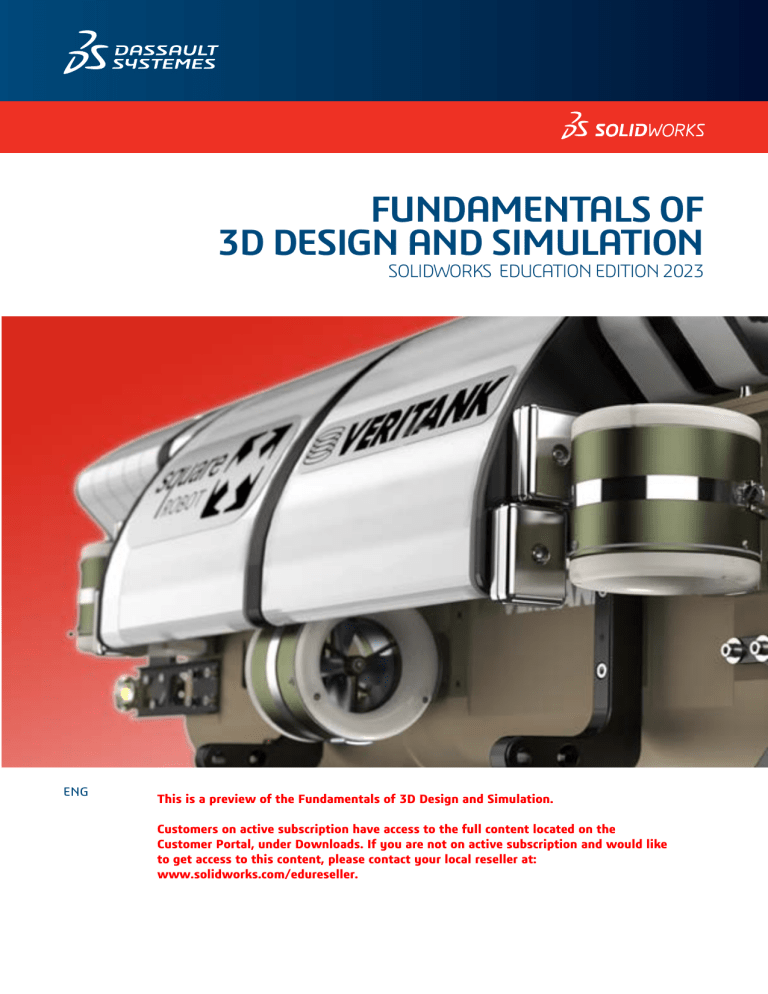 SOLIDWORKS 3D Design & Simulation Fundamentals