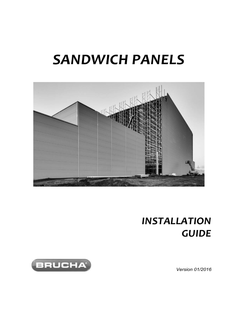 Sandwich Panel Installation Guide - Brucha
