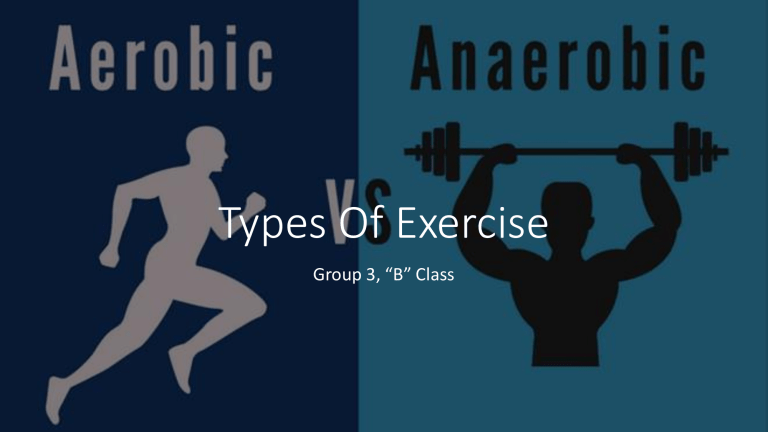 Types of Exercise: Aerobic vs. Anaerobic