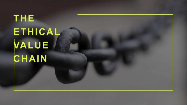 Ethical Value Chain: Business Ethics & Case Studies
