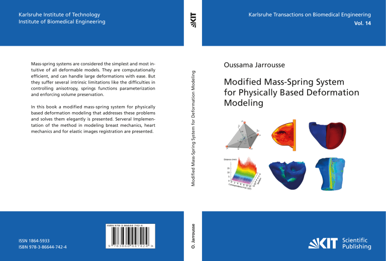 Modified Mass-Spring System: Biomedical Engineering Dissertation