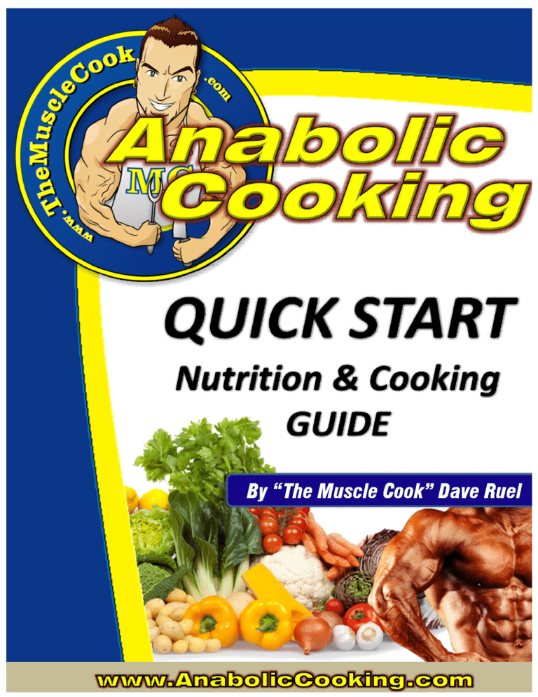 Anabolic Cooking: Nutrition & Cooking Guide for Bodybuilding