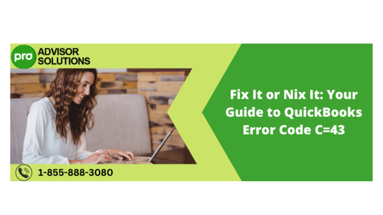 QuickBooks Error C=43: Fix It Guide