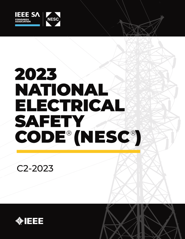 2023 National Electrical Safety Code (NESC) C2-2023