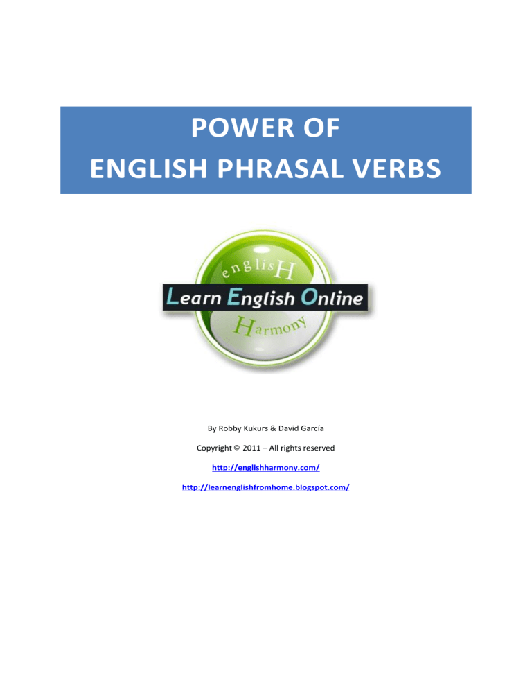Power of English Phrasal Verbs: Learn & Use Them!