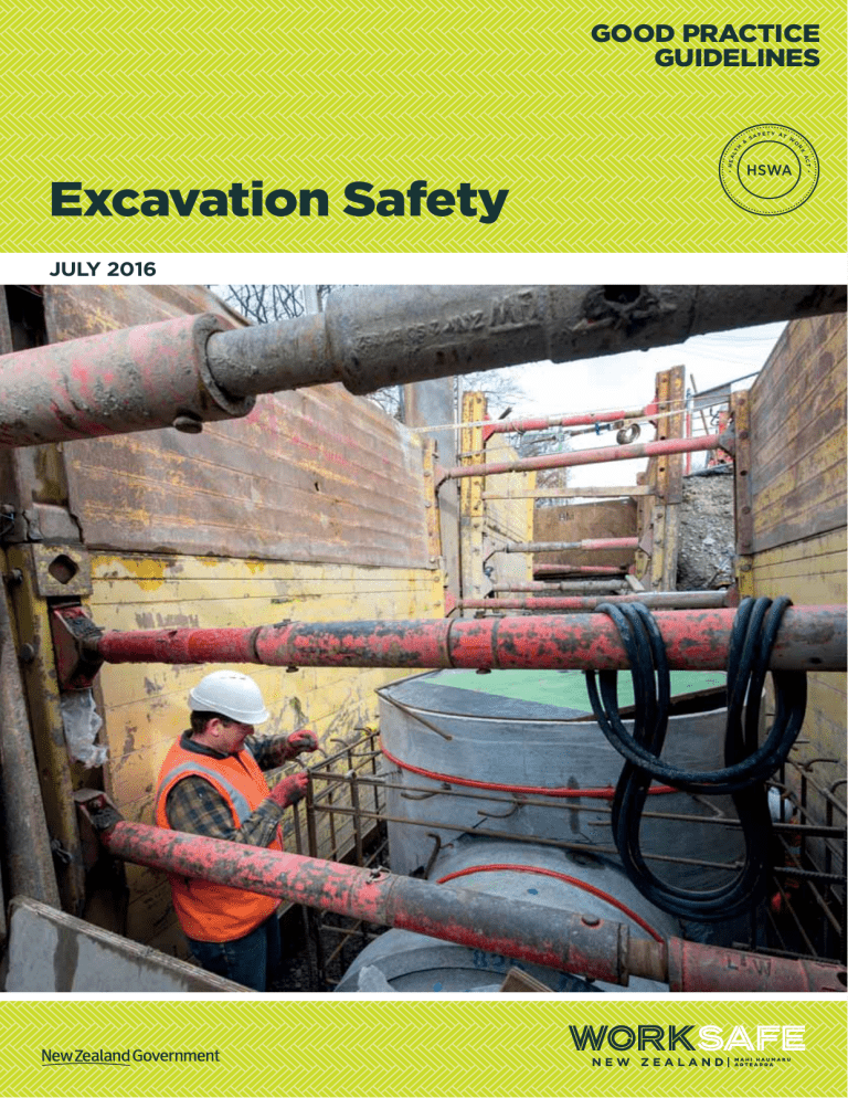 Excavation Safety: Good Practice Guidelines