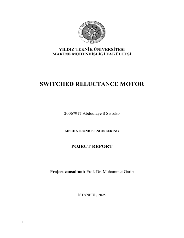 Switched Reluctance Motor Project Report