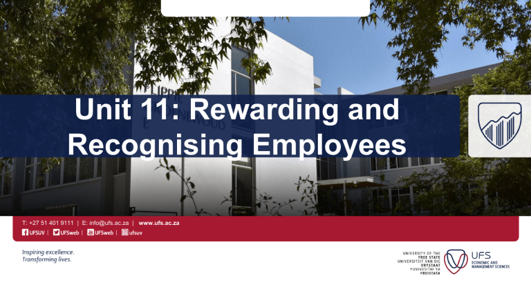 Rewarding & Recognizing Employees: HR Management Presentation