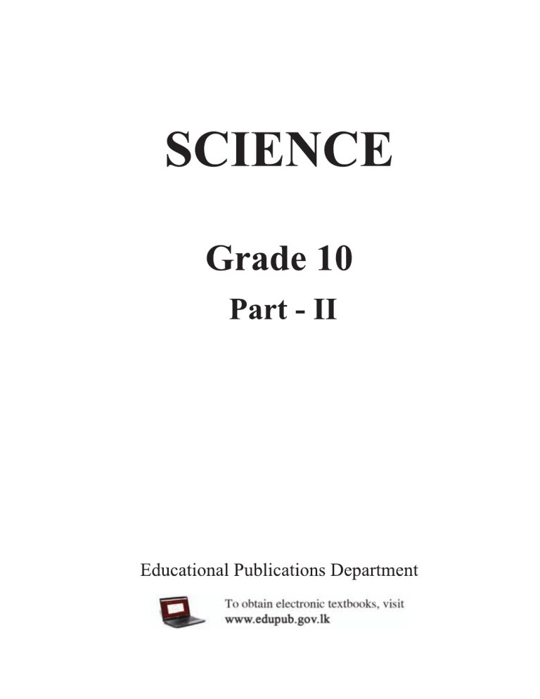 Grade 10 Science Textbook: Biology - Classification of Organisms