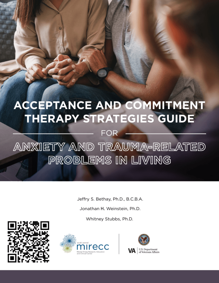 ACT Strategies Guide: Anxiety & Trauma for Veterans