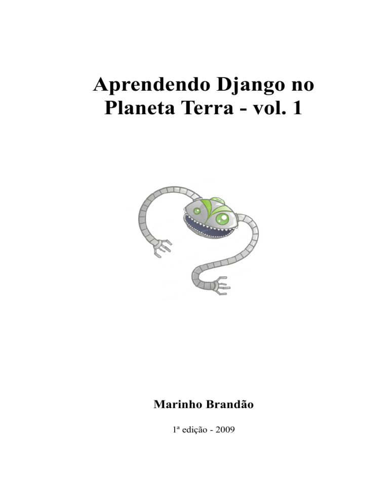 Aprendendo Django no Planeta Terra - Vol. 1