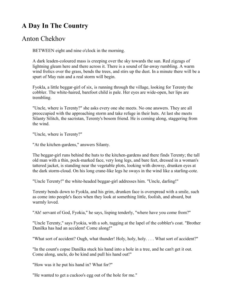 A Day in the Country by Anton Chekhov