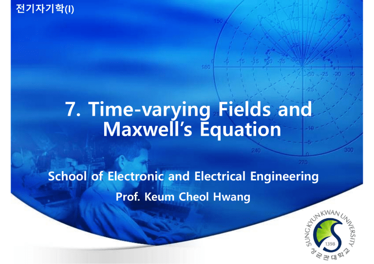 Time-Varying Fields & Maxwell's Equations Presentation