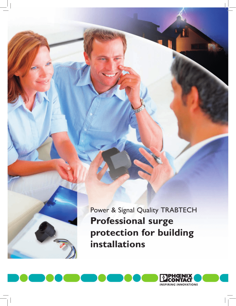 TRABTECH Surge Protection for Building Installations