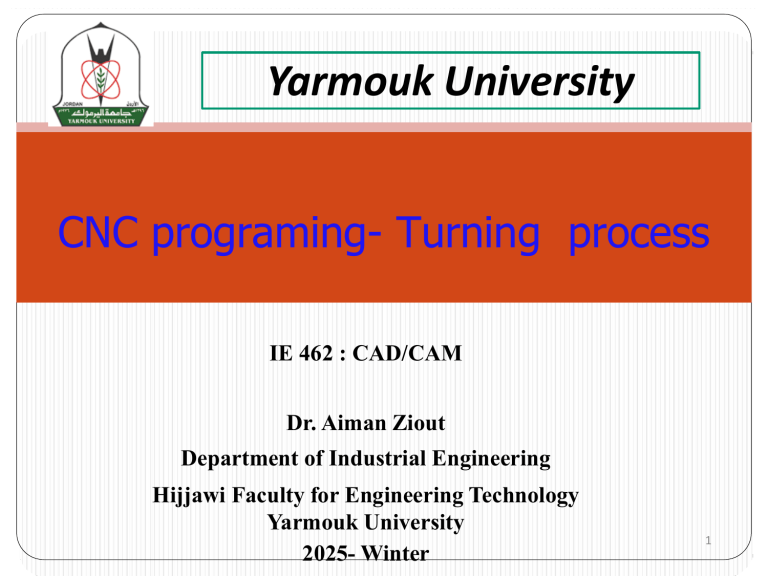 CNC Turning Programming: G-Codes & Canned Cycles