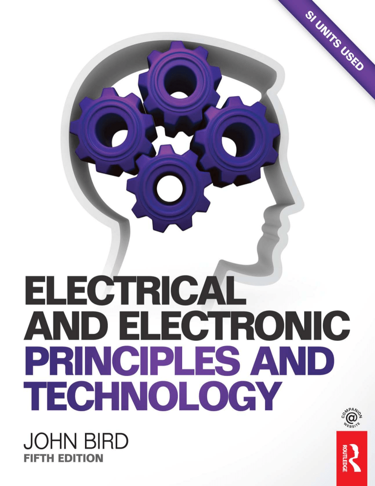 Electrical & Electronic Principles & Technology Textbook