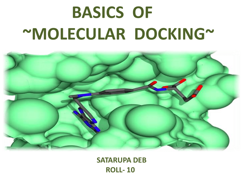 Molecular Docking Basics: Principles & Applications
