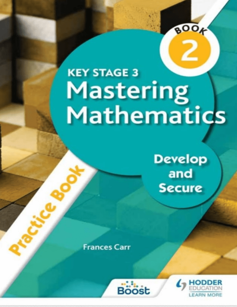 Key Stage 3 Mastering Mathematics Practice Book 2 Answers
