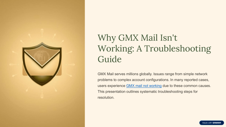GMX Mail Troubleshooting Guide: Fix Common Issues