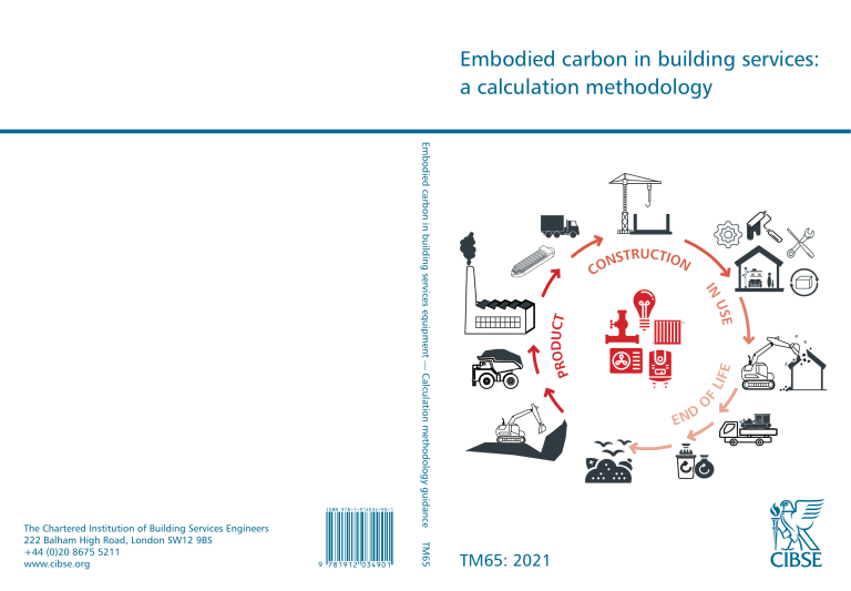 Embodied Carbon Calculation Methodology for Building Services