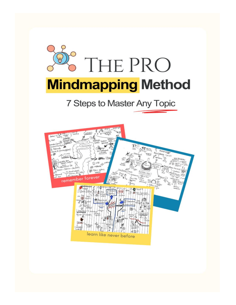 PRO Mindmapping Method: Master Any Topic