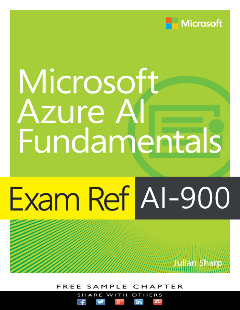 AI-900 Exam Ref: Microsoft Azure AI Fundamentals