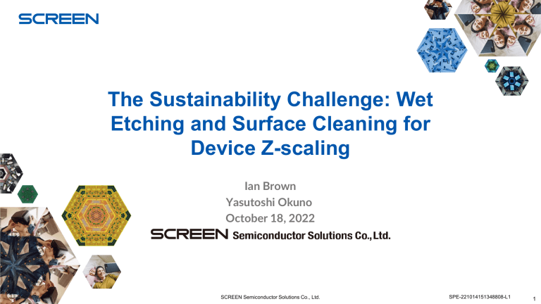 Sustainability in Semiconductor Wet Etching & Cleaning