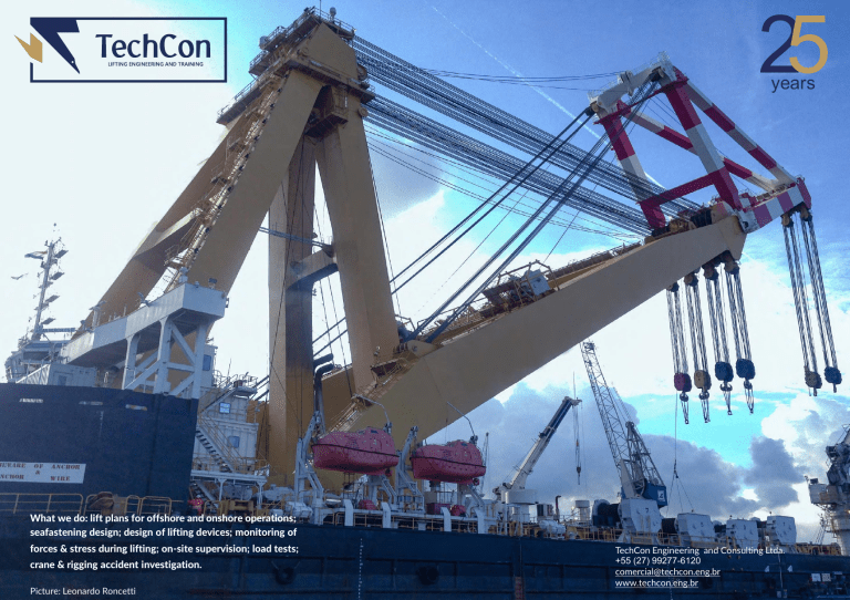 TechCon Engineering: Lifting & Structural Design Services